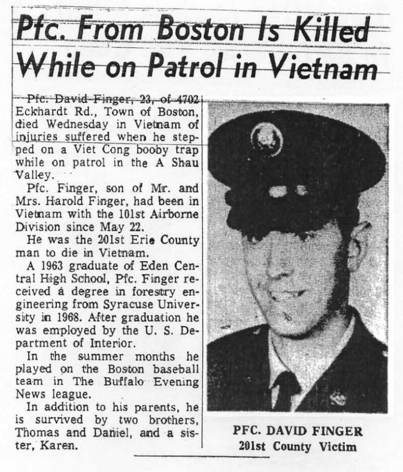 Finger, David H. - Forest Lawn