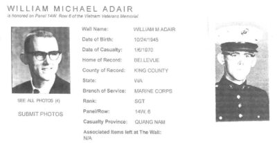 Adair, William M. - Forest Lawn