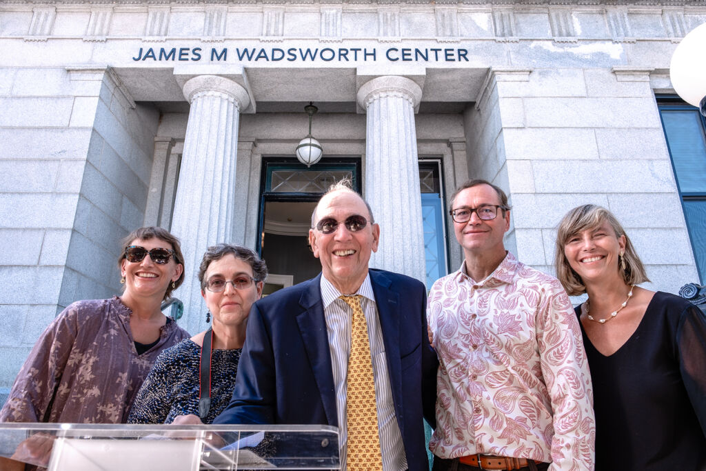 James M. Wadsworth Center Dedicated at Forest Lawn - Forest Lawn
